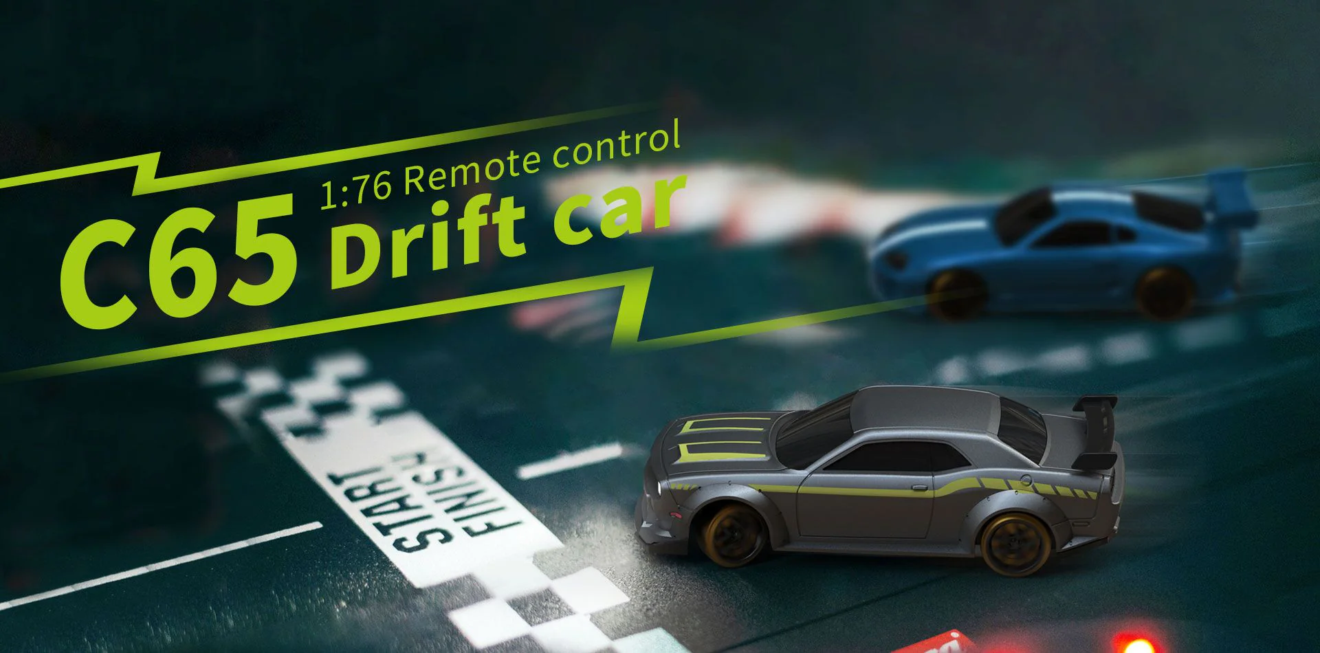 Turbo Racing C65 1:76 RTR Desktop Drift RC Car(with Gyro) India ...