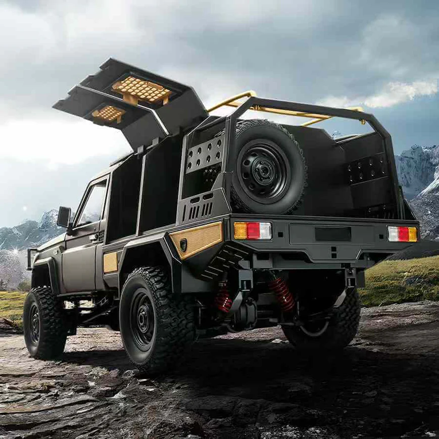 MNRC MN82S RC Car 1/12 Scale 2.4G 4WD For Toyota LC79 Off-Road Vehicle ...
