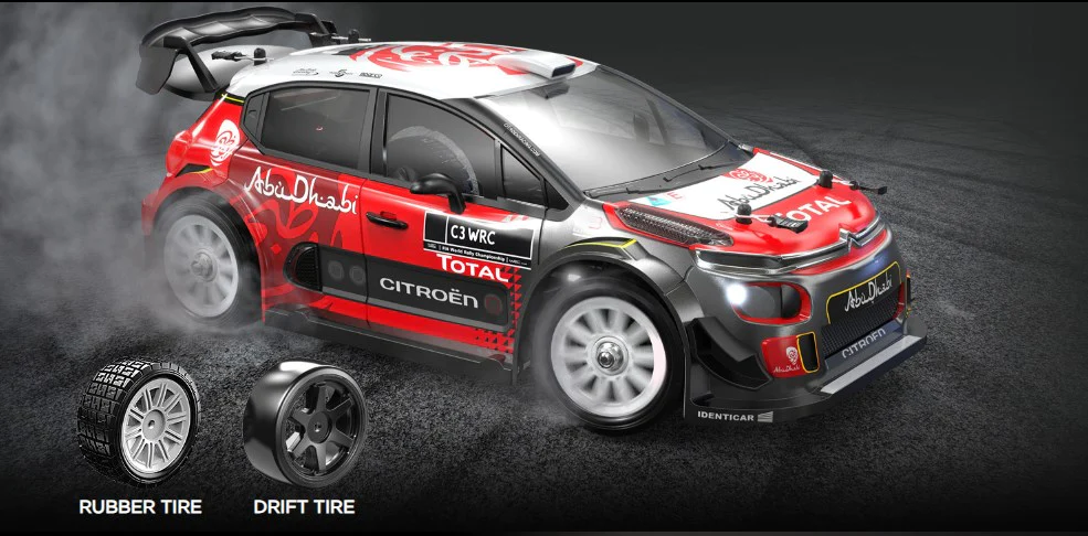 MJX Hyper Go 14303 (Gyro) 1:14 RC Car 2.4G High Speed Drift Rally Car ...