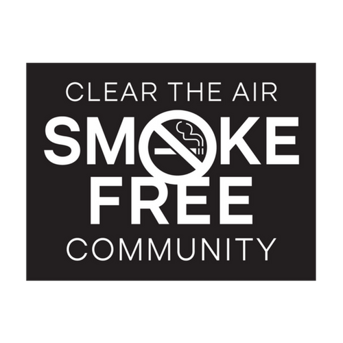 Smoke-Free Decal | Cypress Signs