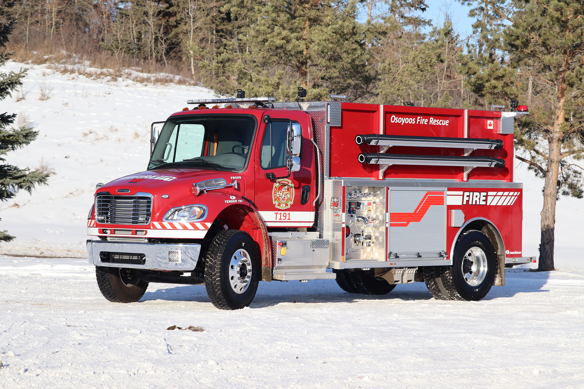 Osoyoos Fire Rescue Rosenbauer Tender