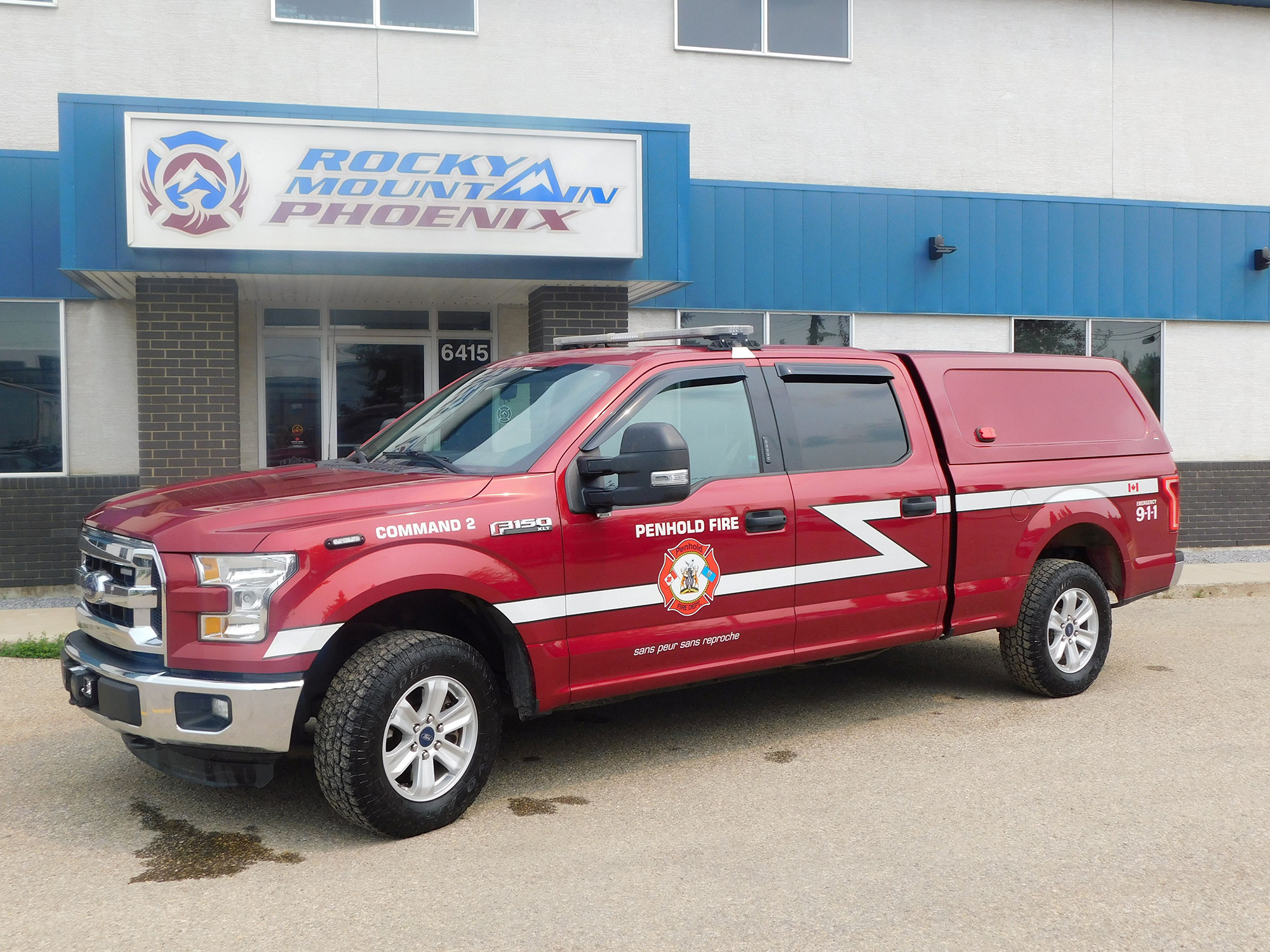 Penhold Fire Department F150 Command Unit