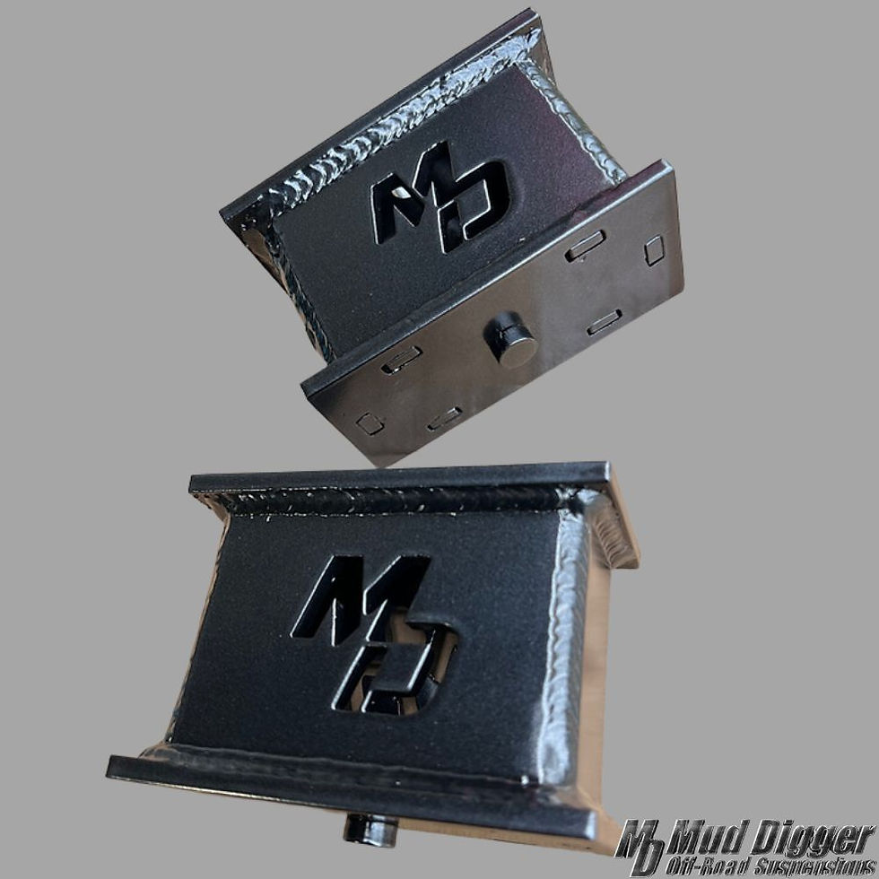 Custom Fabricated Lift Blocks | Mud Digger Off-Road