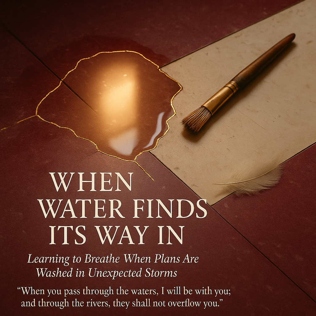 When Water Finds Its Way In | Trixi's Creations