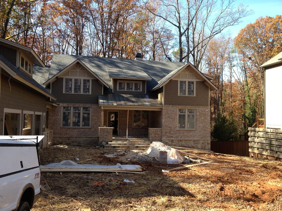 Brookhaven Custom Home Progress