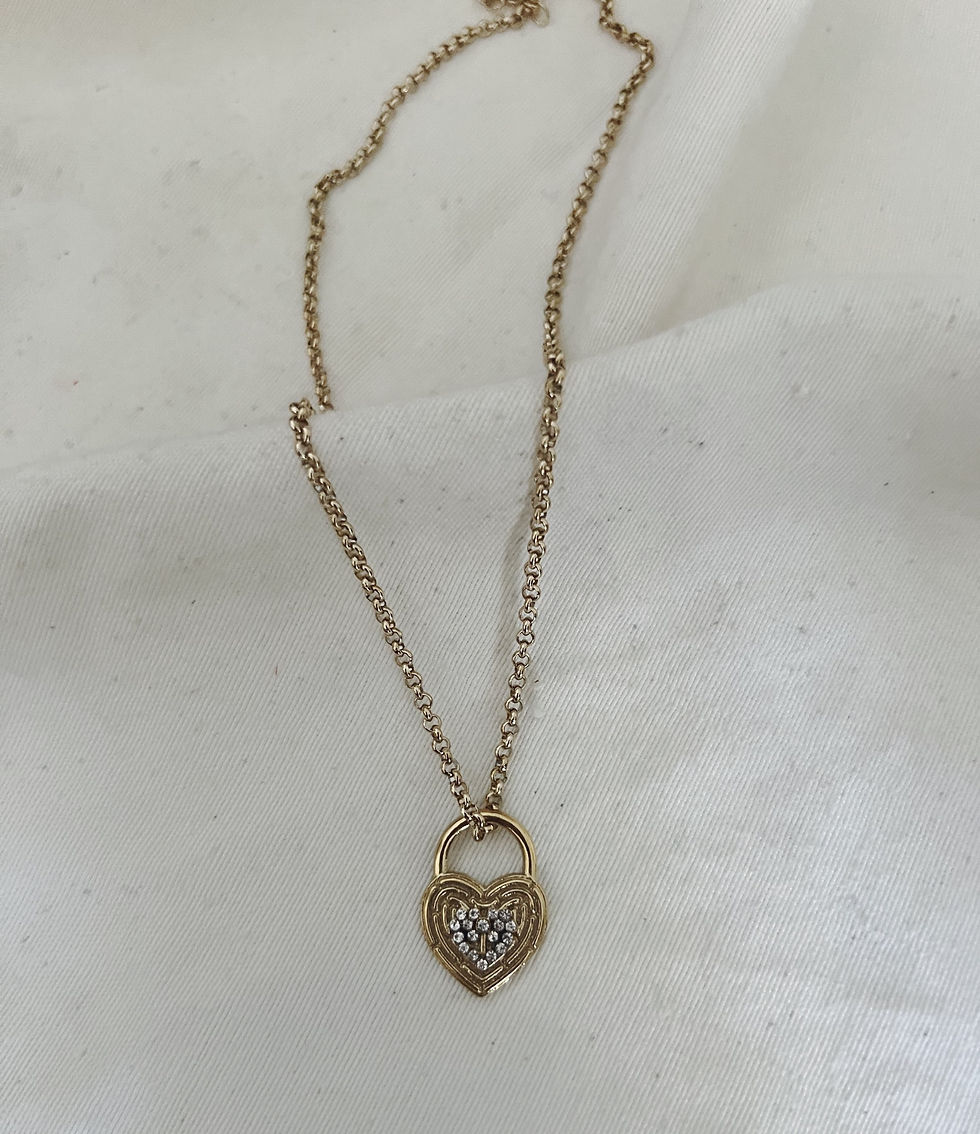 Candado corazón | Lua