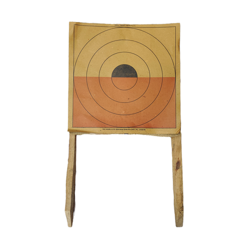 Wooden Target Paper Fig. 1'x1' with 60 cm leg | Army Sales