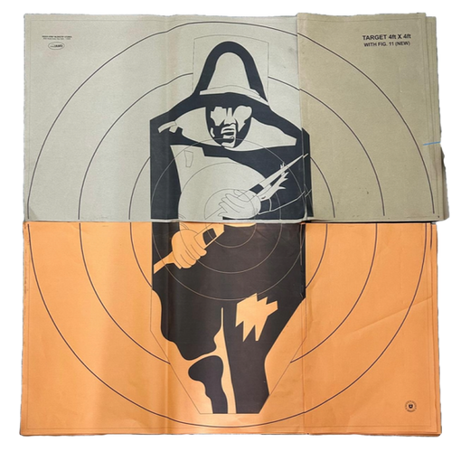 Target Paper 4'x4' with Fig.11 | Army Sales