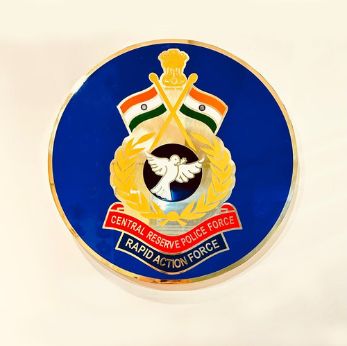 CRPF Brass Logo | Army Sales