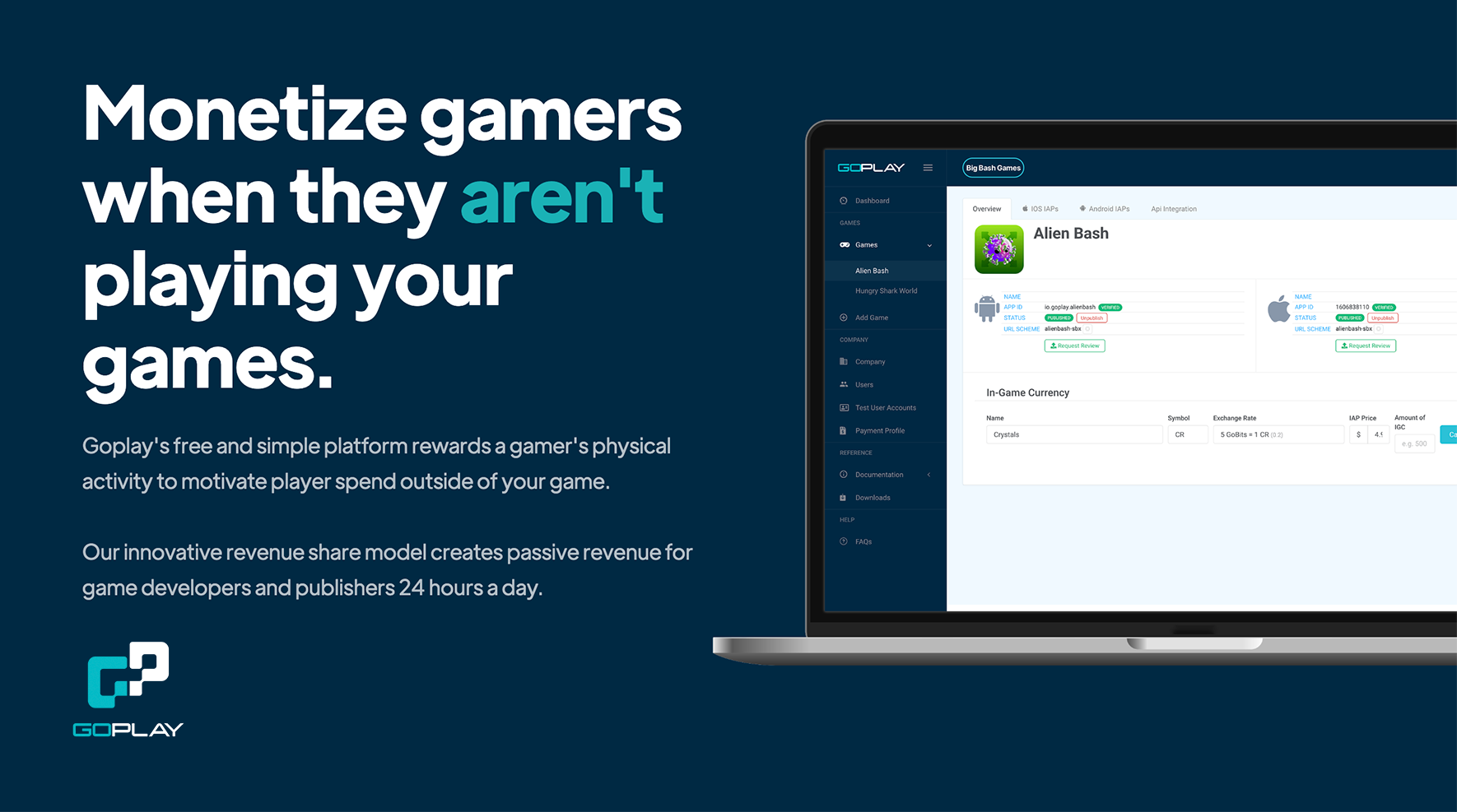 Goplay Free To Play Game Monetization Platform