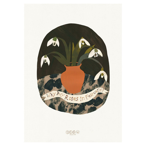 Rose Basista 'Why Buy Roses' poster 2024 | SSAW COLLECTIVE