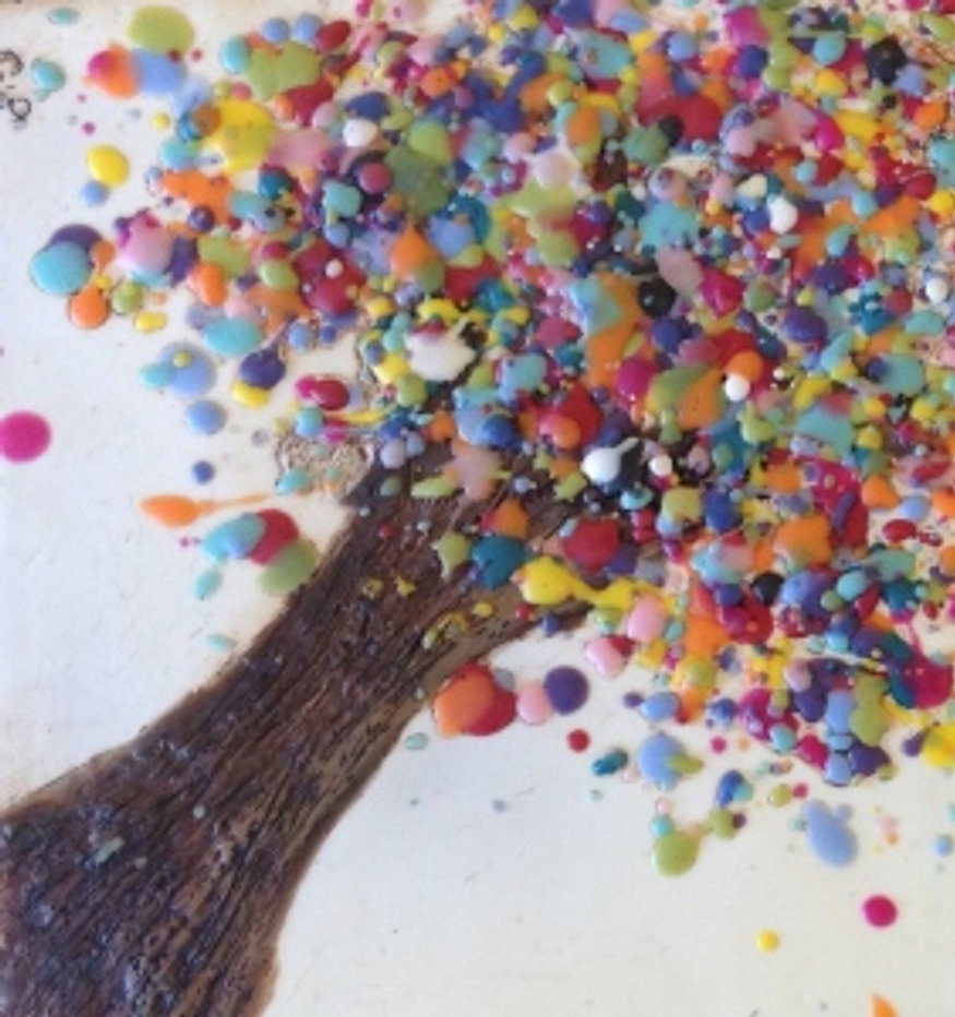 Confetti Trees, Color and Creativity
