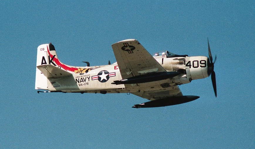 Douglas A-1D Skyraider | Vietnam War Flight M