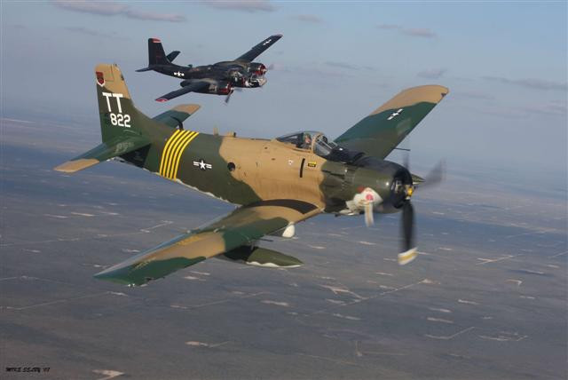 Douglas A-1D Skyraider | Vietnam War Flight M