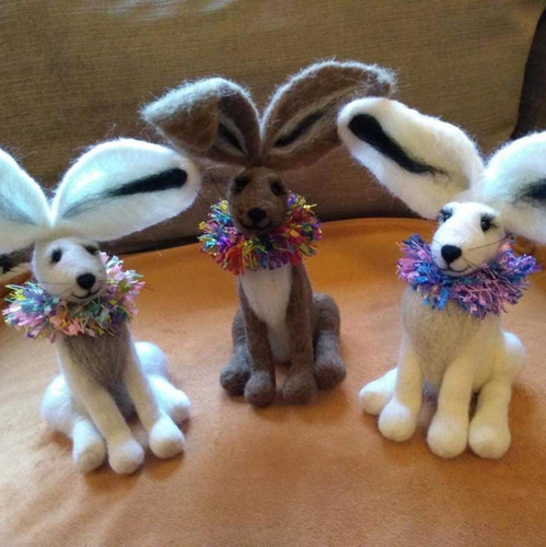 Felted Hare | Beirhope Alpacas
