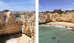 Coastal cliff hike from Albufeira, Algarve by Petit-Hem