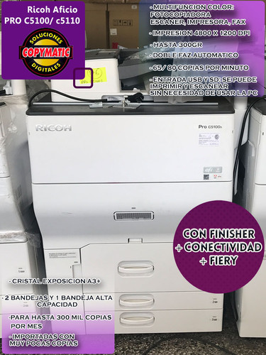 RICOH PRO C5100/ c5110 | COPYMATIC