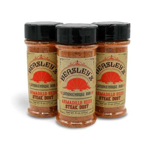 Try Armadillo Red's Steak Dust Seasoning (3-PACK)
