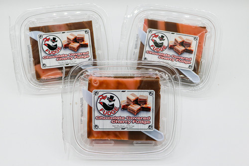 Chocolate Covered Cherry Fudge (3-PACK) 18oz | FoxFudge.com