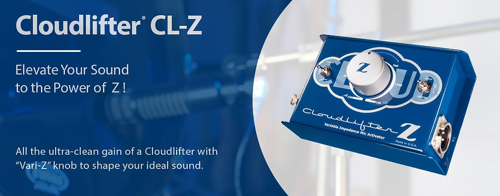 Cloud Microphones | Manufacturer of Microphones and Cloudlifters