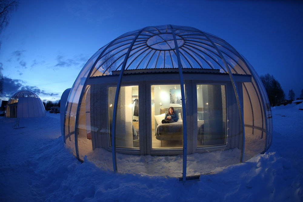 Living like an Eskimo in Swedish Lapland – but in ultimate luxury!