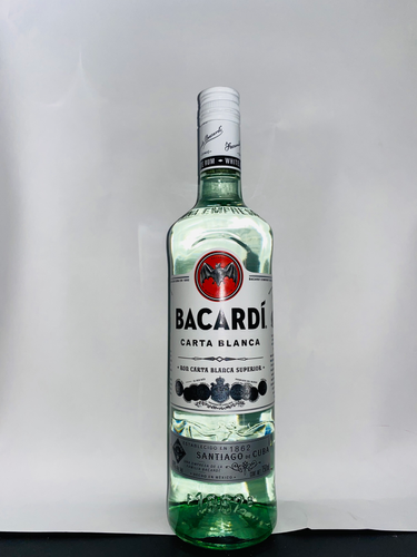 Bacardi Carta Blanca 750ml | Vinos Y Botanas La P