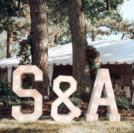 Light Up Letters Rentals Toronto | Marquee Rental Co