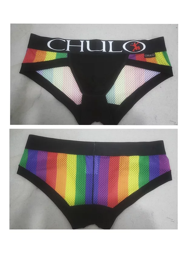 CHULO Rainbow Pride Mesh Briefs | CHULO Underwear