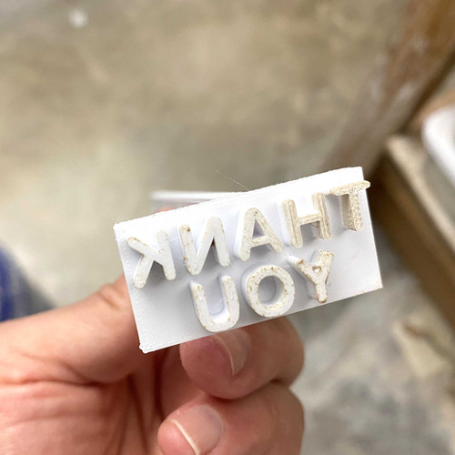 Secret Message Stamps | Outpost Pottery