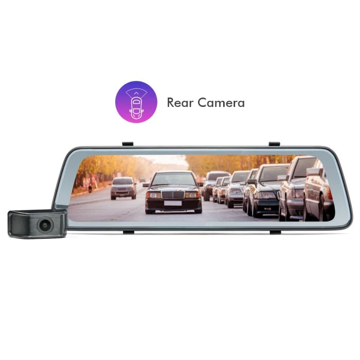 Road Angel Halo View Rear View Mirror and Dash Cam | Dash
