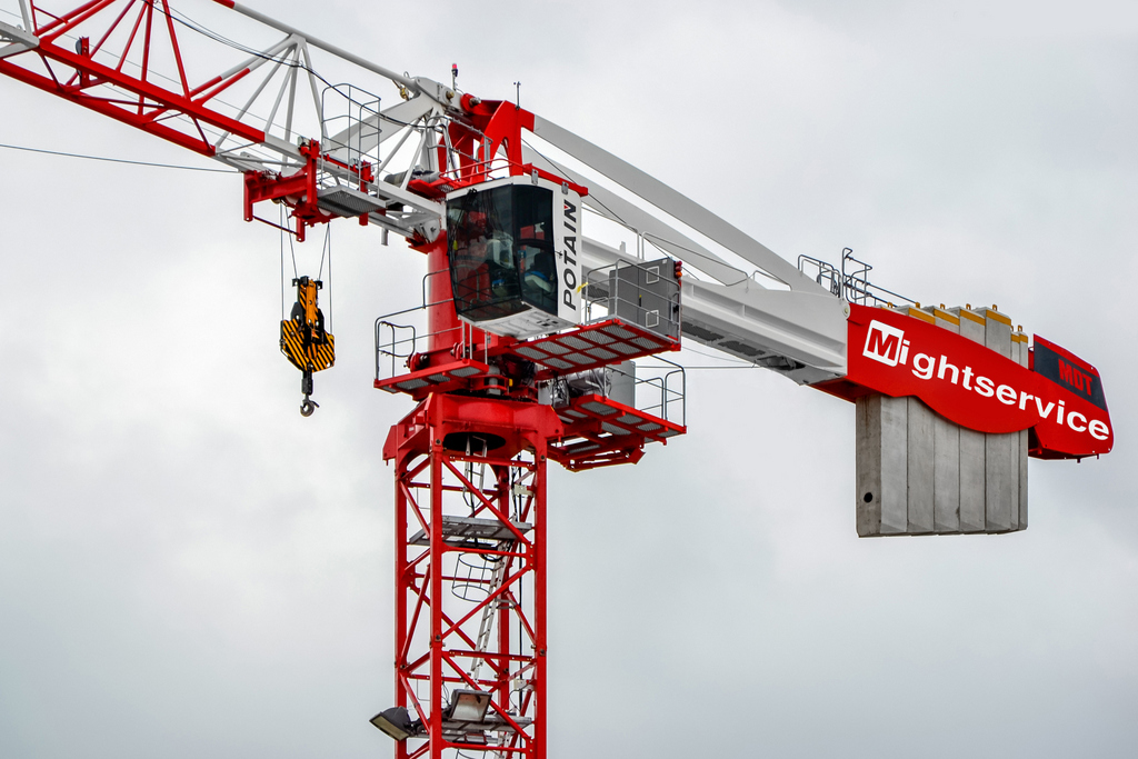 Mightservice GmbH - used potain tower cranes