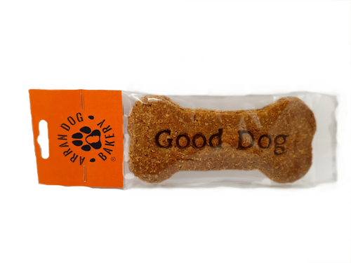 "Good Dog" Bone - 80g | Arran Dog Bakery