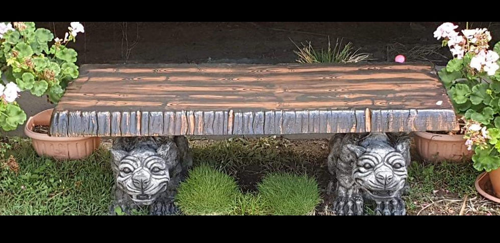 Gargoyle Bench Seat | CreativeConcreteStat