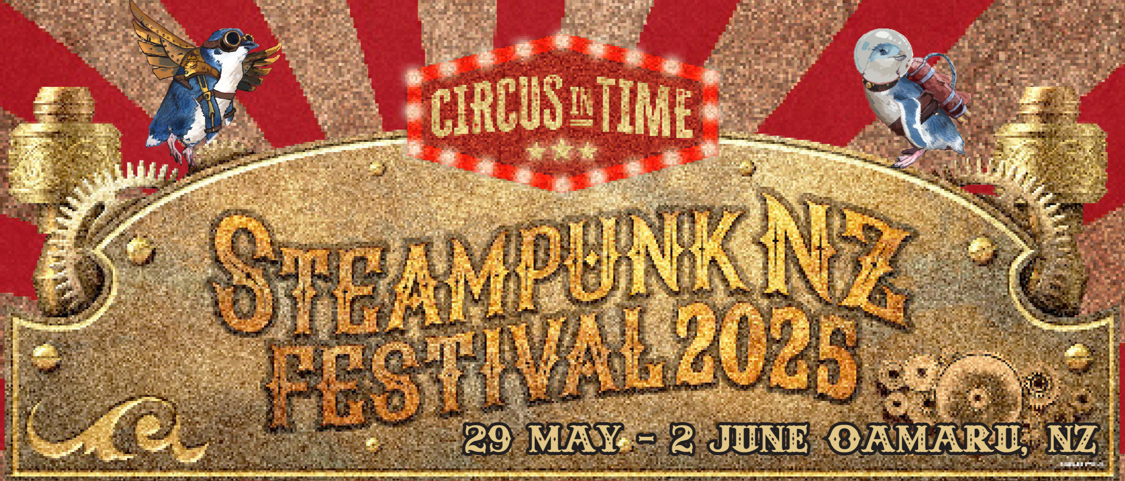 EVENTS | Steampunk NZ Festival 2025 | Oamaru NZ