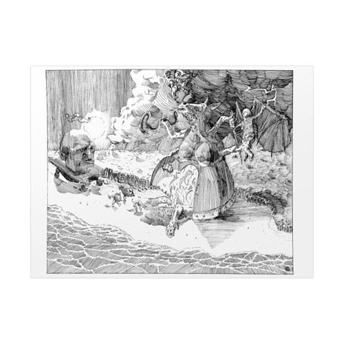 Iter Daemonum Poster | Alex Langenek Arts