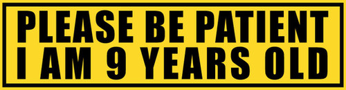 Custom Warning Style Decal | Dank Decals