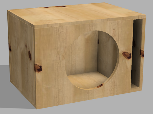 12" Single Standard Flat Pack Enclosure | JSS