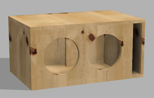 8" Dual Standard Flat Pack Enclosure | JSS