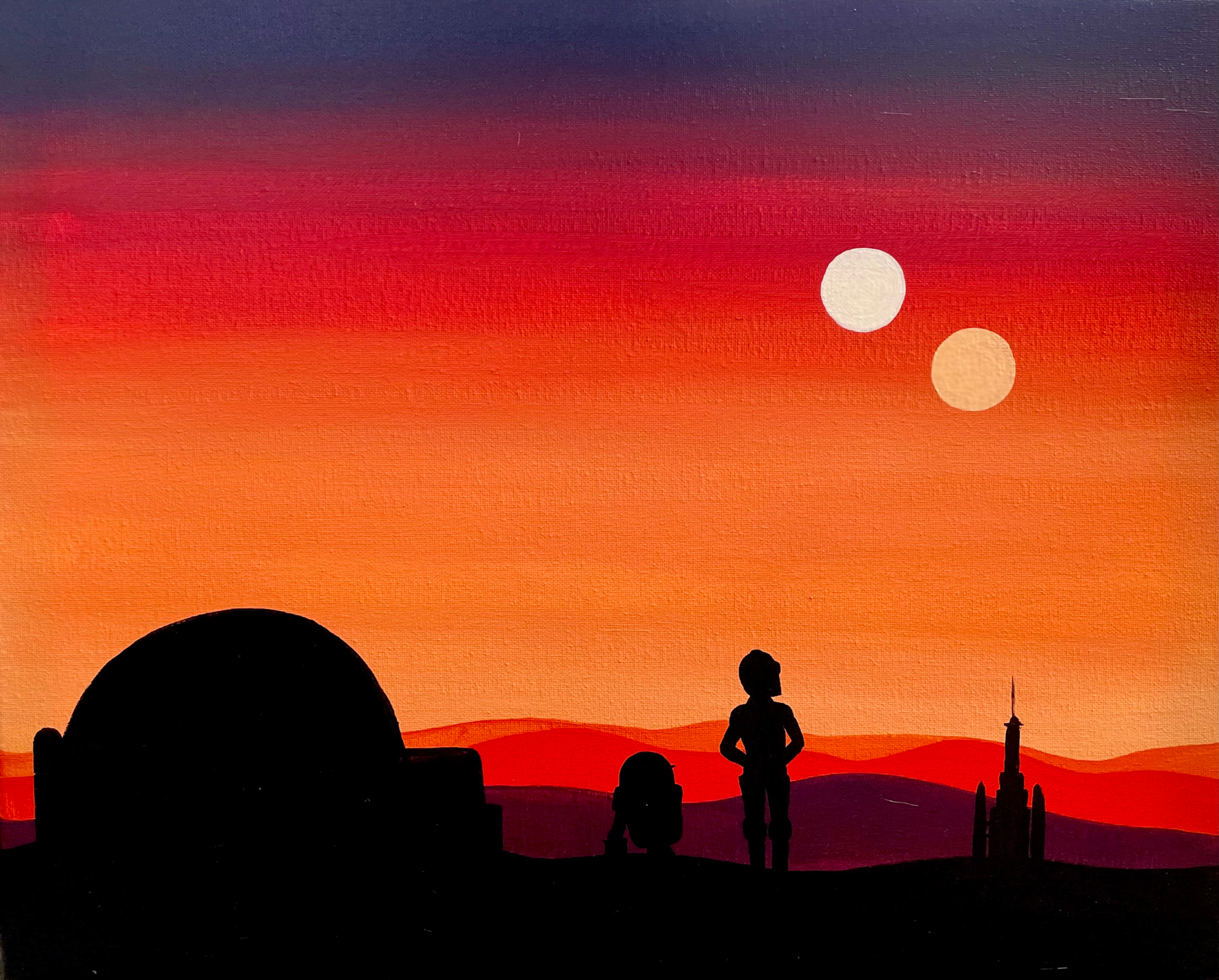 Paint & Sip - Twin Sunset | The Painted Palace