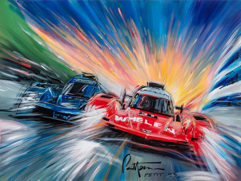 Car Racing Art & Paintings | Bill Patterson Art