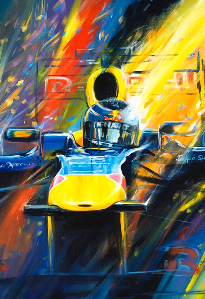 Car Racing Art & Paintings | Bill Patterson Art
