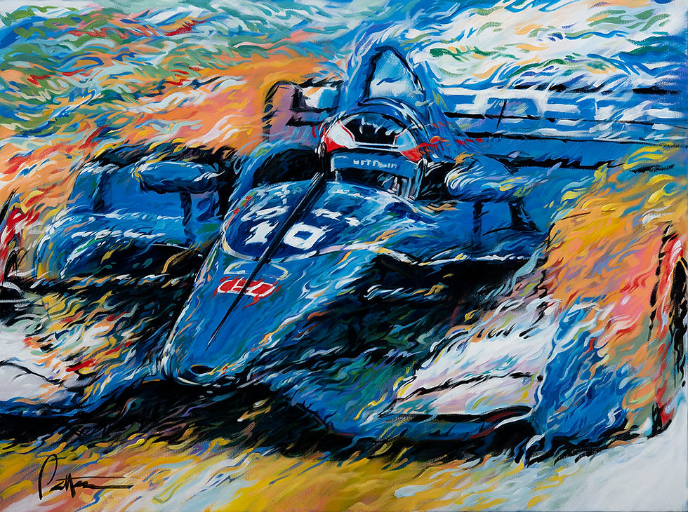 Original IndyCar | Bulverde TX | Bill Patterson Racing Art