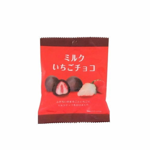You-ka Real Strawberry Covered in Milk Chocolate (Milk Ichigo Choco ...
