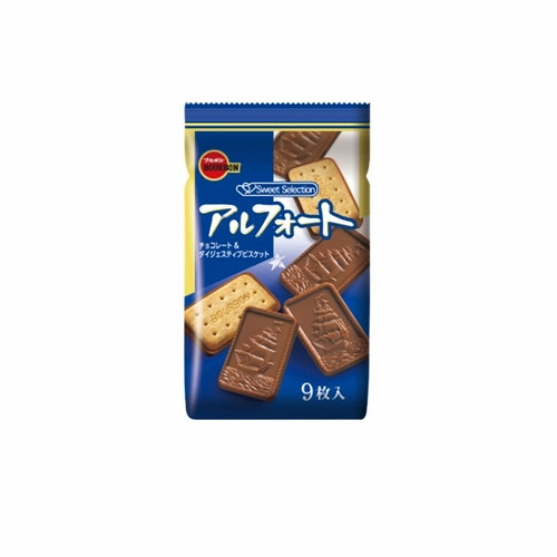 Bourbon Alfort Milk Chocolate Biscuit 90.9g | QKO ASIAN MARKET