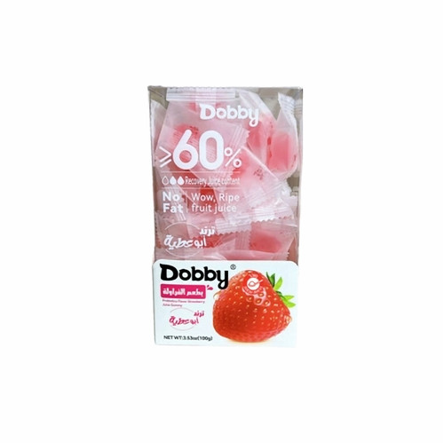 Dobby Probiotic Flavor Strawberry Juice Gummy 110g | QKO ASIAN MARKET