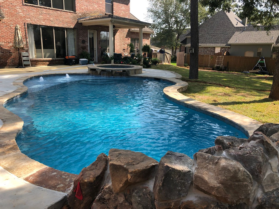 Swimming Pool Remodel | Frogs Pools LLC. | Texas