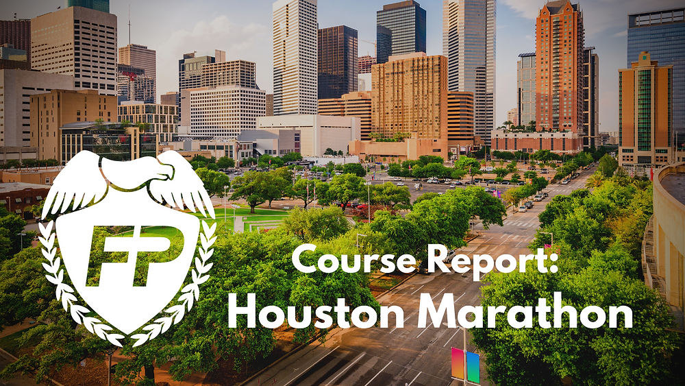 Houston Marathon Course Strategy