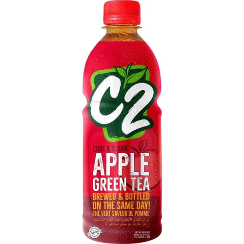 C2 Green Tea Apple 500ml | Ayva Australia