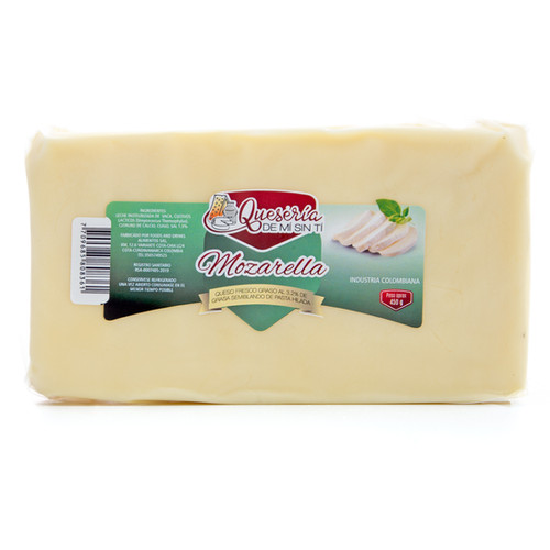 Queso Mozzarella 450gr. | queseriademisinti