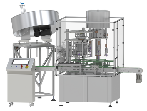 Automatic Pump-Spray Capping Machine | Elektromag.us